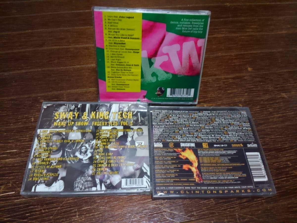 3枚セット Kanye West Freshmen Adjustment 2 Clinton Sparks Eminem Anger ...