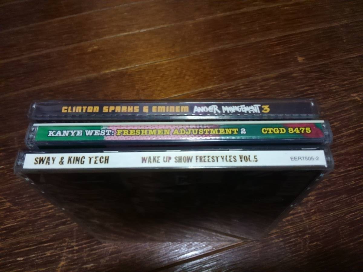 3枚セット Kanye West Freshmen Adjustment 2 Clinton Sparks Eminem Anger ...