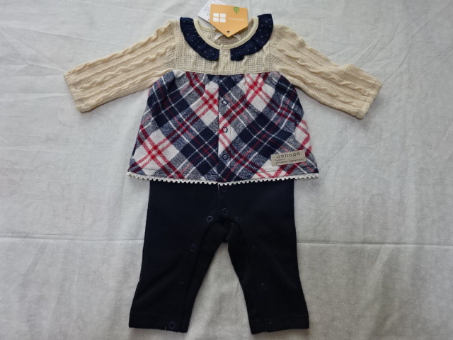 長袖 カバーオール 70cm conoco とってもお洒落 前開き 襟付き お上品 可愛い 女の子向き 定価1980円 格安出品(70（65～74cm）)｜売買されたオークション情報 ...