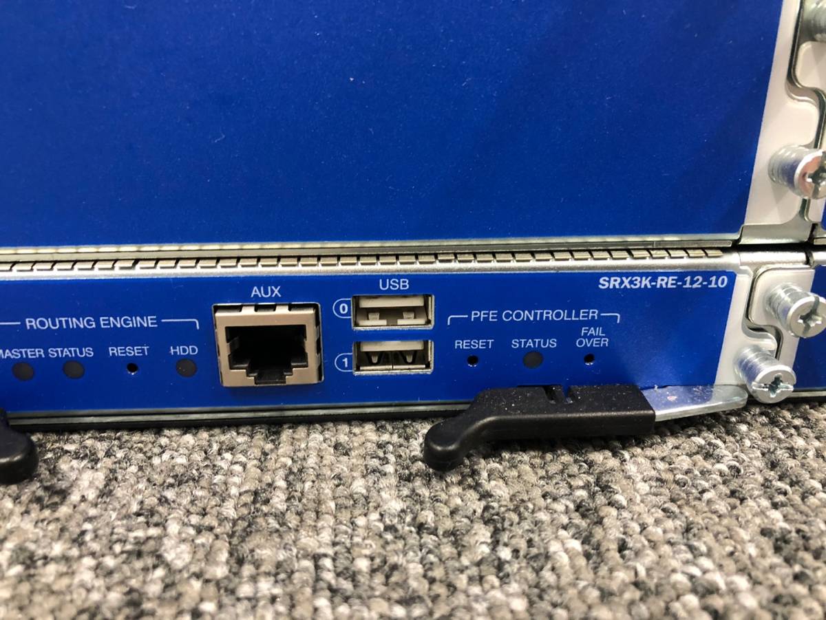 Juniper SRX3600 SRX3X-SFB-12GE 1/ SRX1K3K-NP-2XGE-SFPP 2/ SRX3K-SPC-1 ...