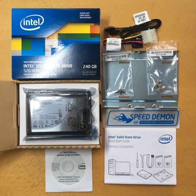 INTEL SSD 520シリーズ 240GB み intel solid-state drive 520series 240GB PS3 プレイステーション3(128GB～)｜売買された ...