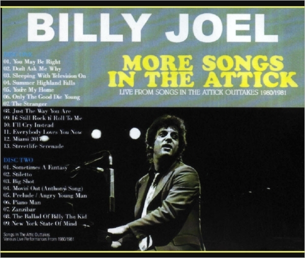 ビリー ジョエル Songs in the Attick 80-81 Billy Joel 2CD(Billy Joel)｜売買されたオークション情報、yahooの商品情報をアーカイブ公開 ...
