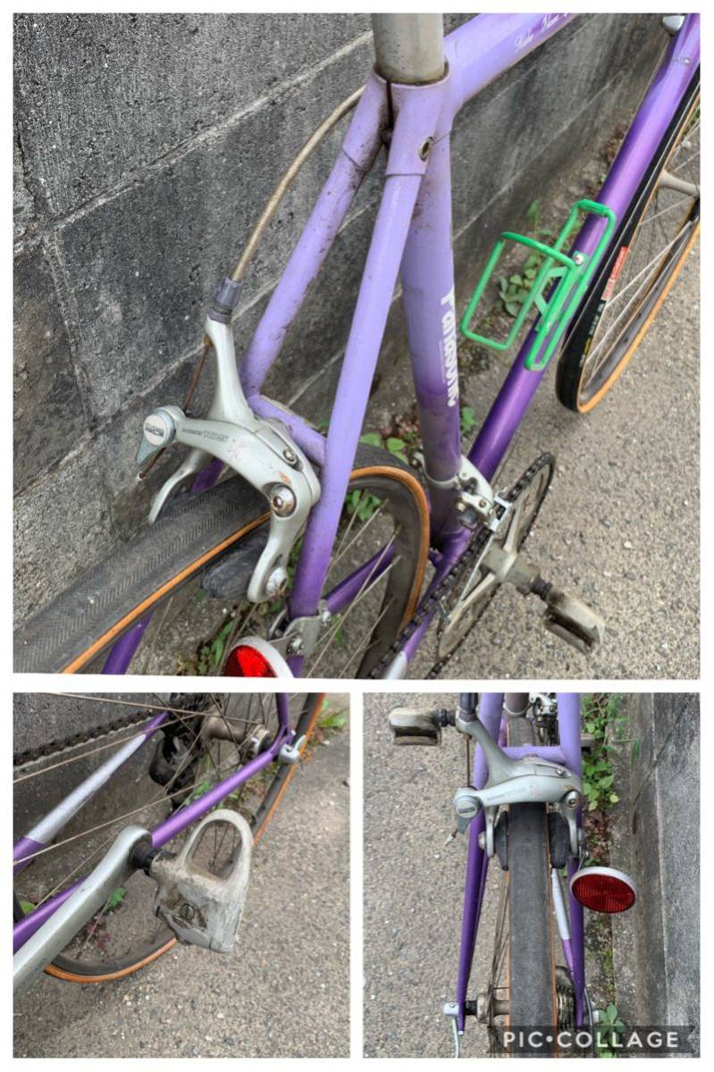 パナソニック ロードバイク double butted tubing cr-mo クロモリ タンゲ フレーム 自転車 車体 クラシック ...