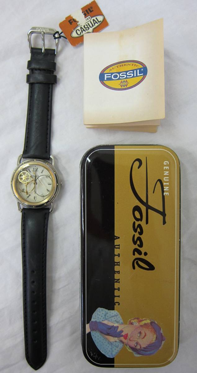 ジャンク FOSSIL フォッシル ROAD TRIP JR-7699 クォーツ腕時計(フォッシル)｜売買されたオークション情報、yahooの商品情報をアーカイブ公開 - オークファン ...
