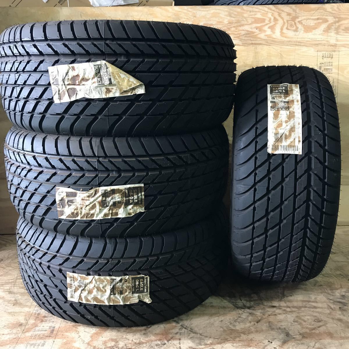 長期在庫処分品 4本セット P245/50ZR16 グッドイヤー イーグルGS-C 245/50R16 245/50-16(中古品)｜売買され ...