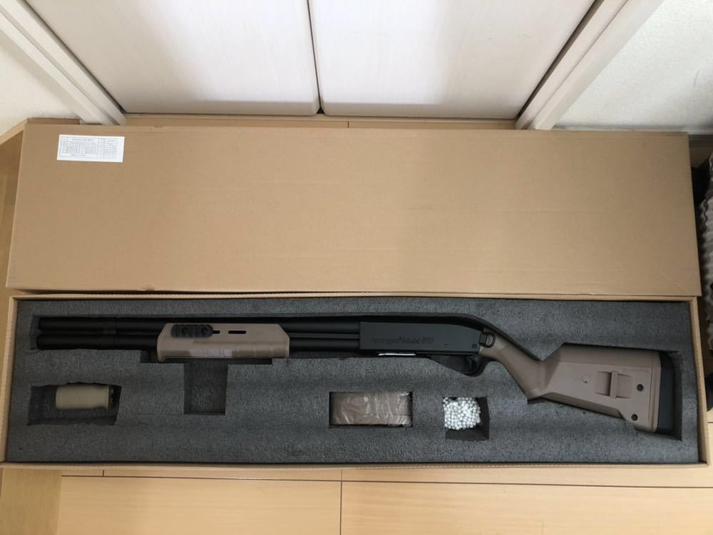M870 MAGPULタイプ フルメタル エアーコッキング STG-001-DE M870