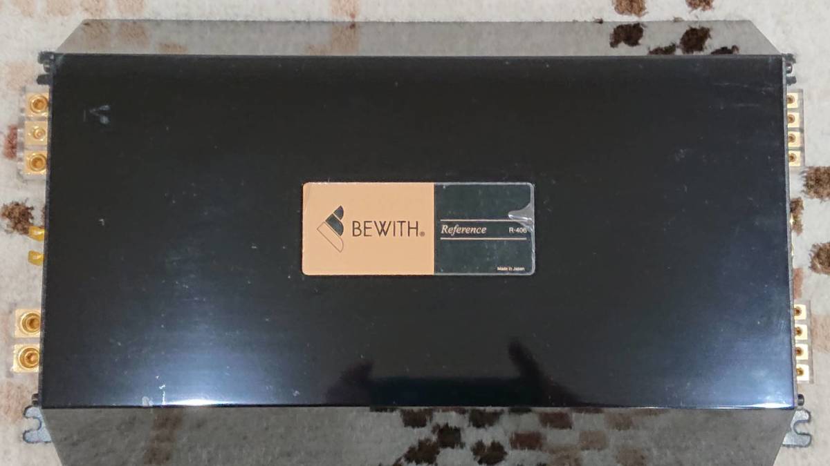 BEWITH BE WITH パワーアンプ 4ch Reference R-406(アンプ)｜売買されたオークション情報、yahooの商品情報をアーカイブ公開 - オークファン（aucfan.com）