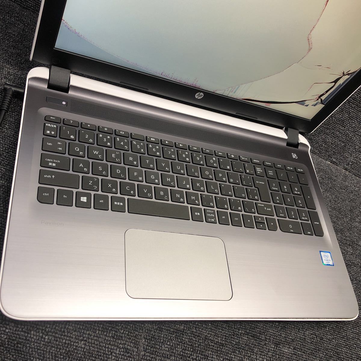 Gh09-6 激安 ノートPC hp 15-ab256TU 5CD6244N1L Core i5 6200U 2.30GHz 液晶割れ ...