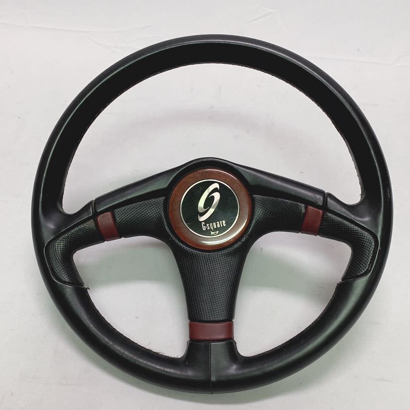 BBS G-SQUARE 直径36cm ハンドル ステアリング レザー R中0806(ステアリング)｜売買されたオークション情報、yahooの商品情報をアーカイブ公開 - オークファン ...