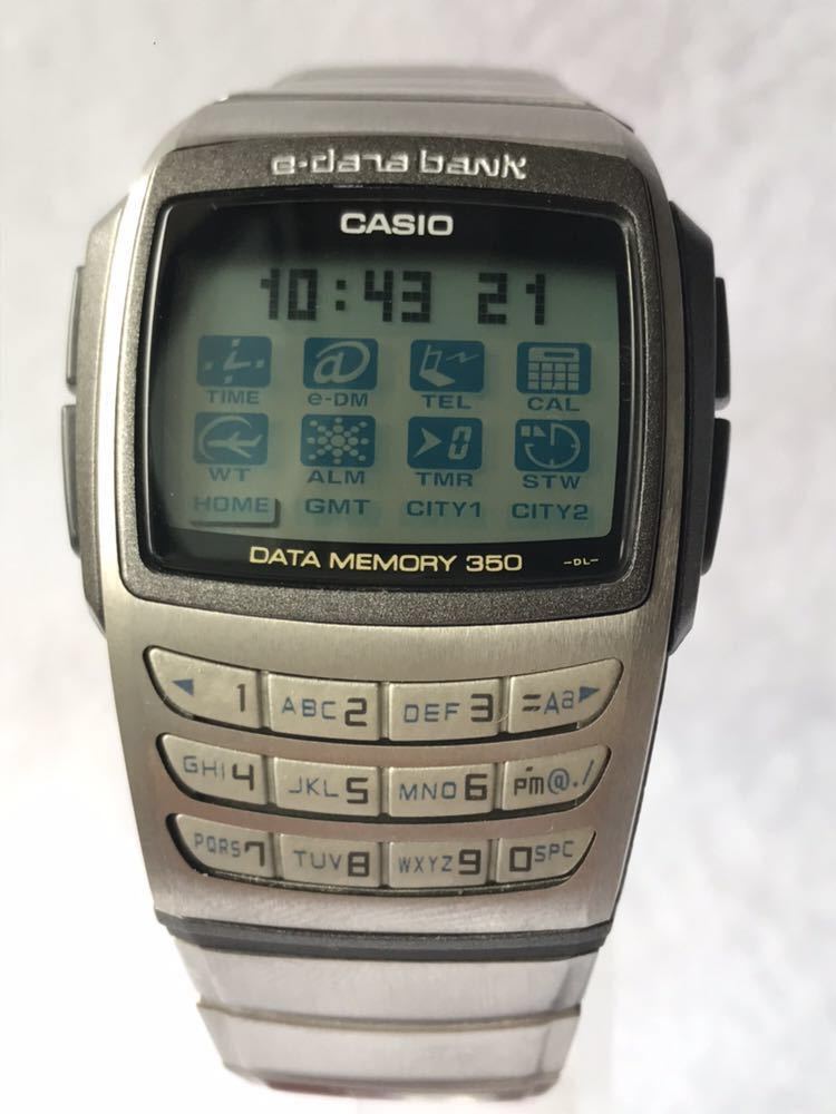 1円スタート CASIO カシオ e-data bank データバンク EDB-610 腕時計 シルバー(データバンク)｜売買されたオークション情報、yahooの商品情報をアーカイブ公開 ...
