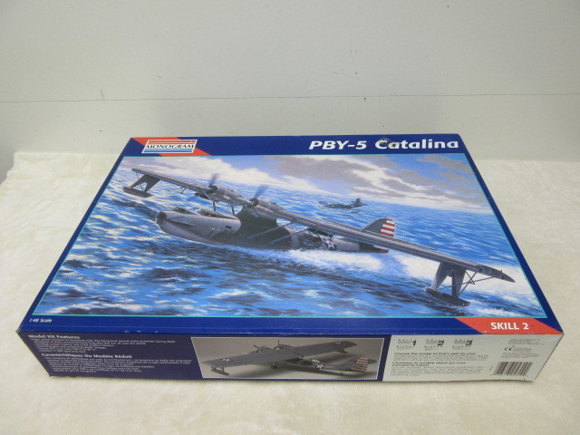 未組立124 MONOGRAM 1/48 スケール PBY-5 Catalina 5609 プラモデル 航空機 軍用機 水上(その他)｜売買さ ...