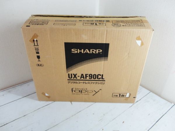 即出荷可 店頭展示品 SHARP シャープ デジタルコードレスファクシミリ fappy UX-AF90CL 親機 取説のみ 接続未確認 概ねきれい(ファクシミリホン)｜売買されたオークション ...