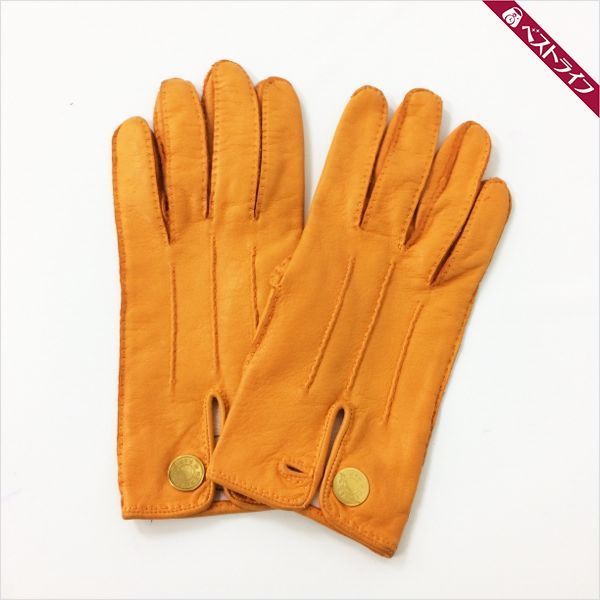 1円 エルメス 手袋 レザー グローブ セリエ オレンジ系 サイズ 6 1/2 レディース 006(その他)｜売買されたオークション情報、yahooの商品情報をアーカイブ公開 - オークファン ...