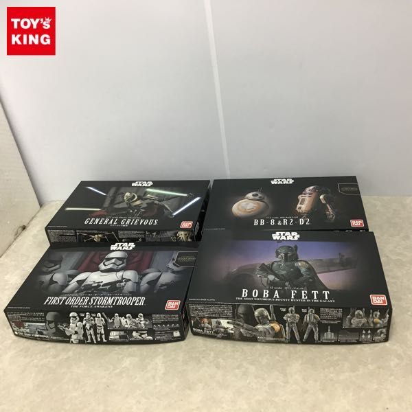 1円 バンダイ 112 等 Star Wars ボバ フェット ファースト オーダー ストームトルーパー 他プラモデル｜売買された 9819