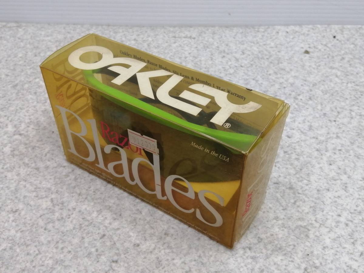 90年代 OAKLEY オークリー サングラス RAZOR BLADE レーザーブレード ビンテージ 廃番(セル、プラスチックフレーム)｜売買 ...