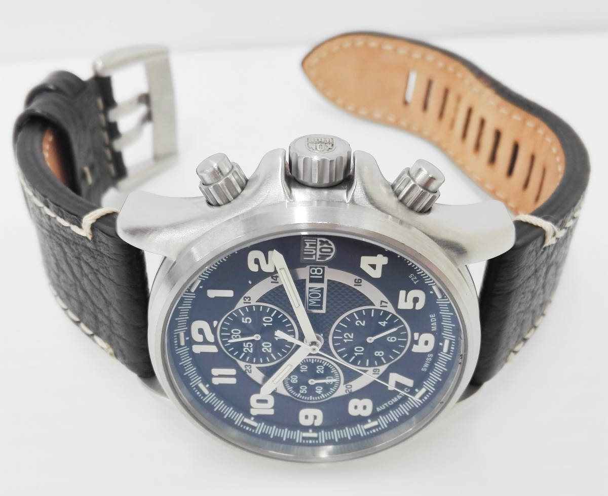 LUMINOX ルミノックス フィールド バルジュー 1860シリーズ 1861 クロノグラフ 自動巻き 箱付(ルミノックス)｜売買された ...