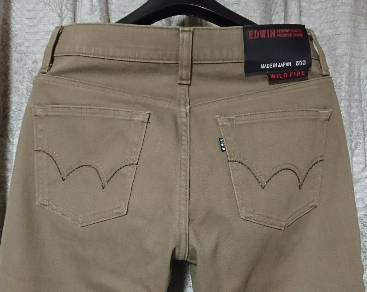 EDWIN/エドウィン 503 WILDFIRE/ワイルドファイア 503WF W28 ストレッチ 防寒 メンズ 日本製(その他)｜売買された ...