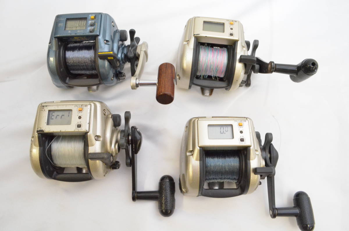 SHIMANO シマノ 小船 1000 EV SLS 2000 電動リール 4個まとめ(シマノ)｜売買されたオークション情報、yahooの商品 ...