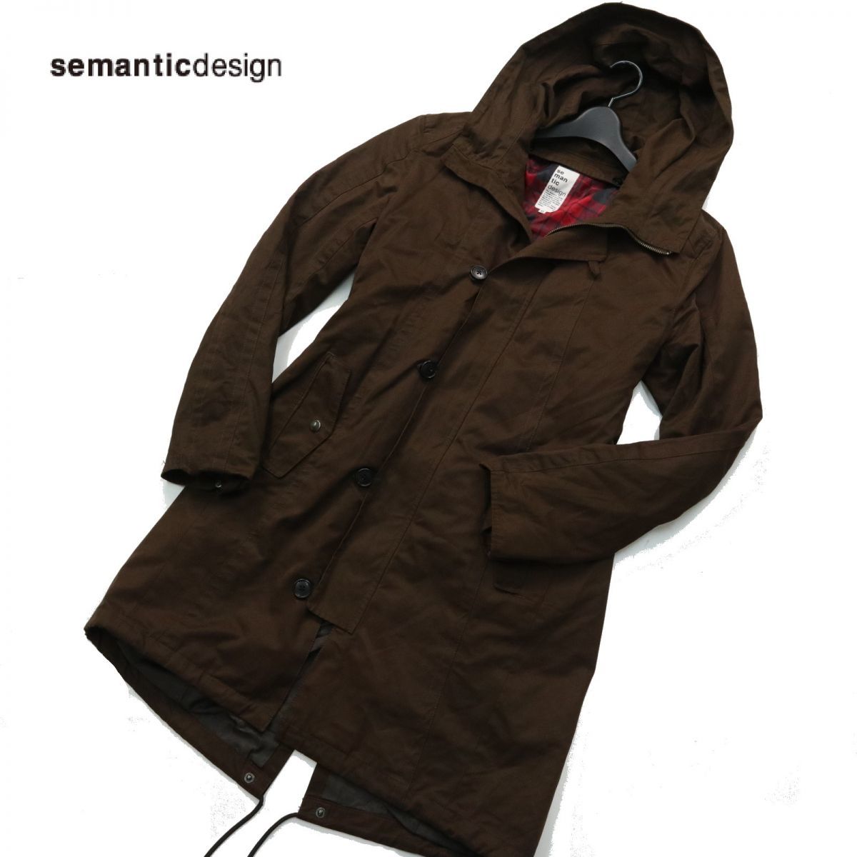 semantic design セマンティック デザイン 中綿ライナー付き モッズコート Sz.LL メンズ 大きいサイズ c511ta224(XLサイズ以上)｜売買されたオークション情報 ...
