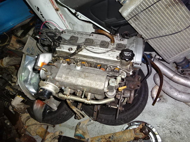 EP85スターレット 5E エンジン ターボ仕様 エンジンハーネス等セット EP91EP95EP82EP71セラコルサ4E4EFTE(エンジン ...