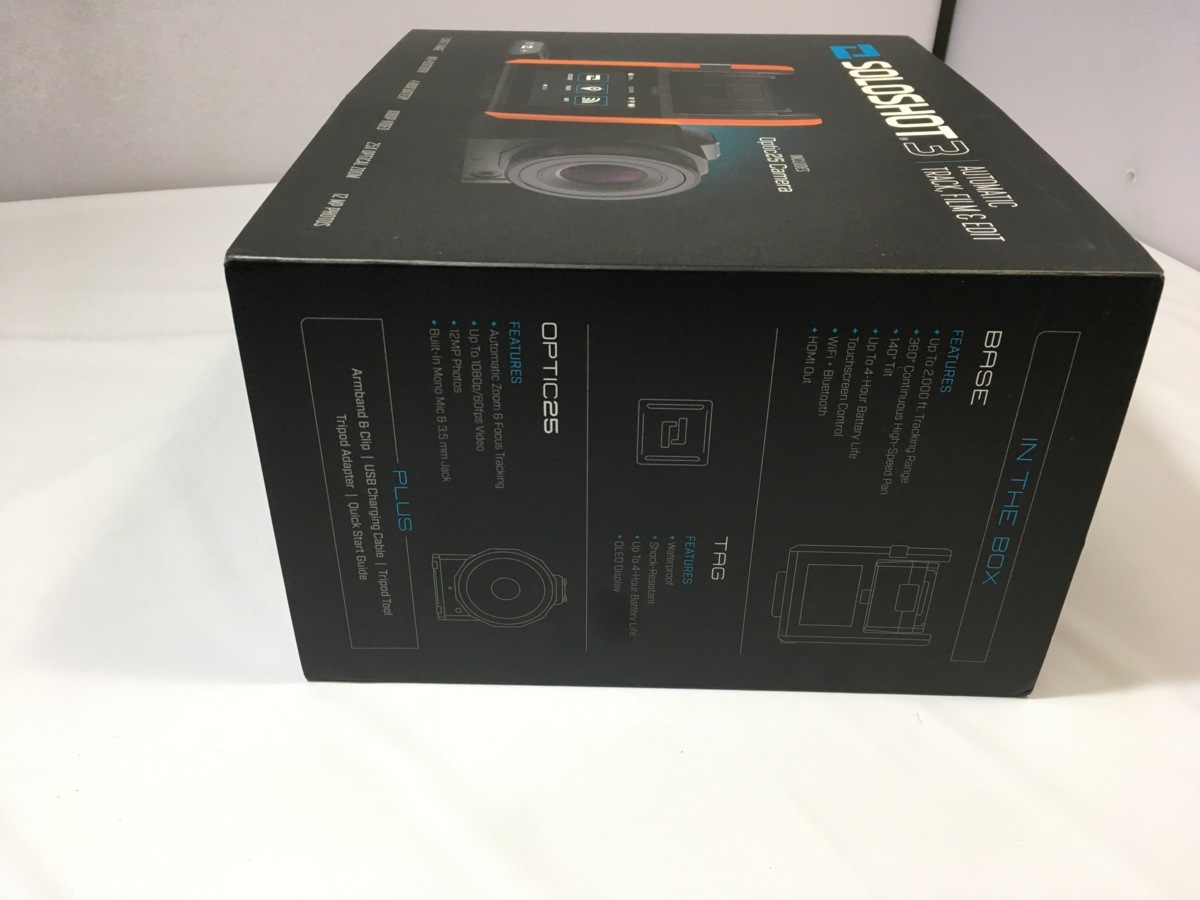 品 SOLOSHOT3 + Optic25 Camera ソロショット3 + 25倍ズーム 追跡カメラ ビデオカメラ 品 D1391(その他 ...