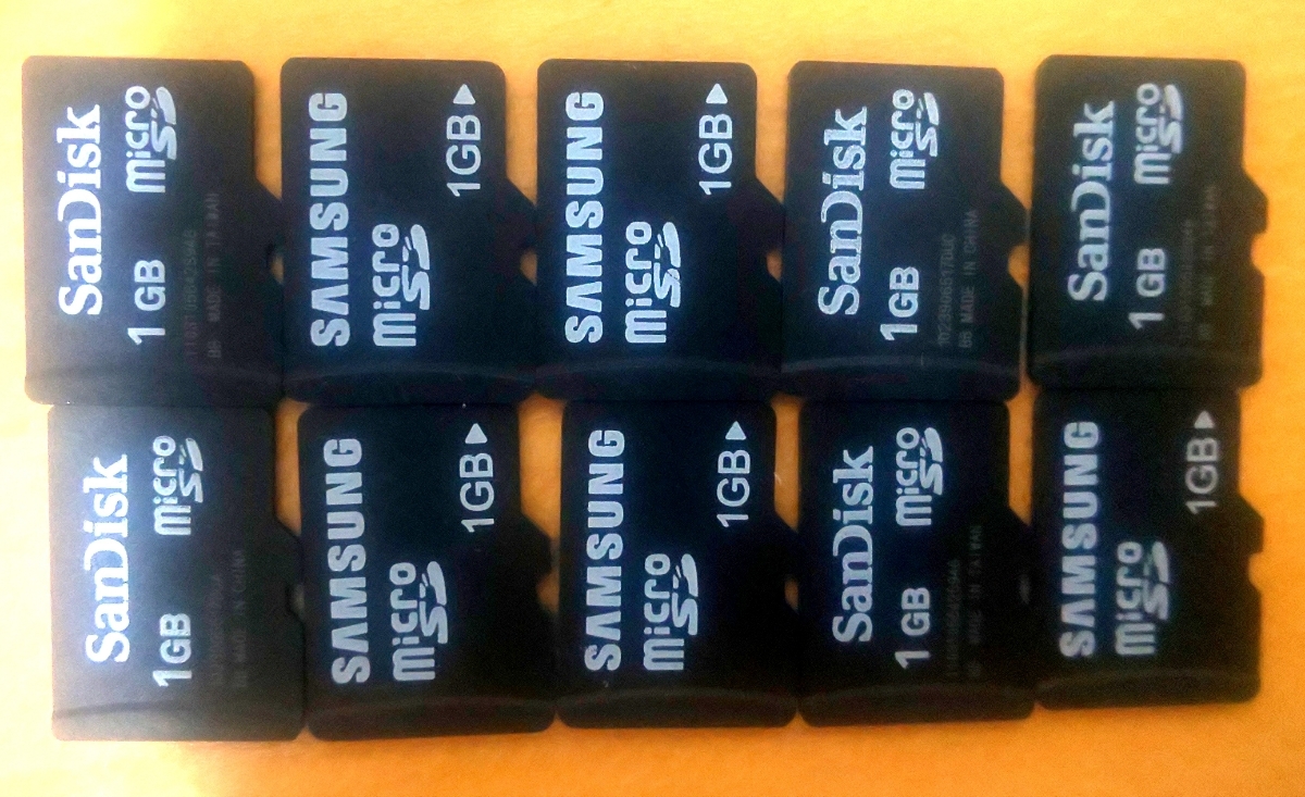 microSDカード 1GB 10枚セット フォーマット済み マイクロSDカード ジャンク MICRO(1GB)｜売買されたオークション情報、yahooの商品情報をアーカイブ公開 ...