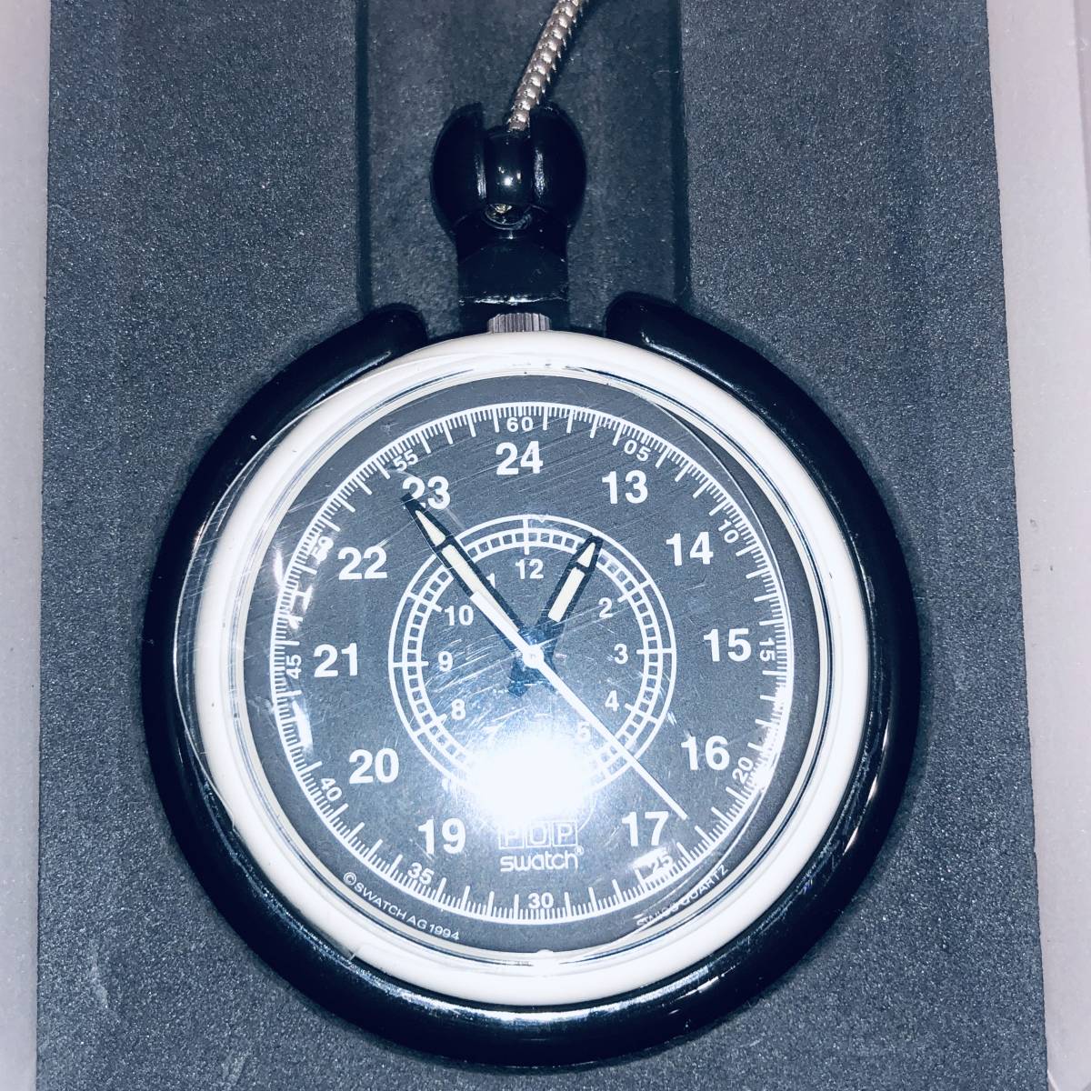 swatch/スウォッチ PPW100 懐中時計 /2011.1.31購入 7741BK(SWATCH)｜売買されたオークション情報 ...