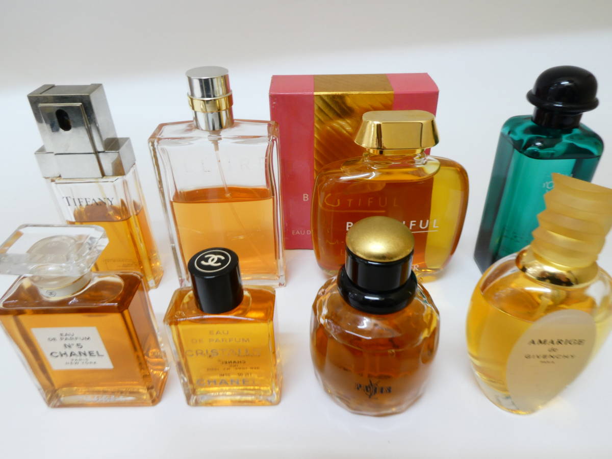 香水 8点 CHANEL TIFFANY GIVENCHY Y.S.L HERMES ESTEE LAUDER まとめ(その他)｜売買されたオークション情報、yahooの商品情報をアーカイブ ...