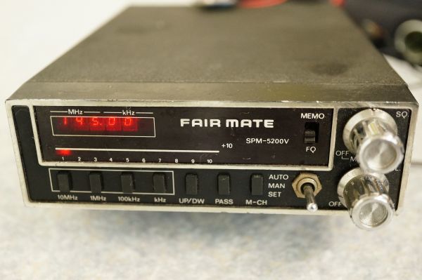 B664606N FAIRMATE アクションバンド FM 受信機 SPM－5200V アマチュア無線 通電OK細かな動作未確認(受信機 ...