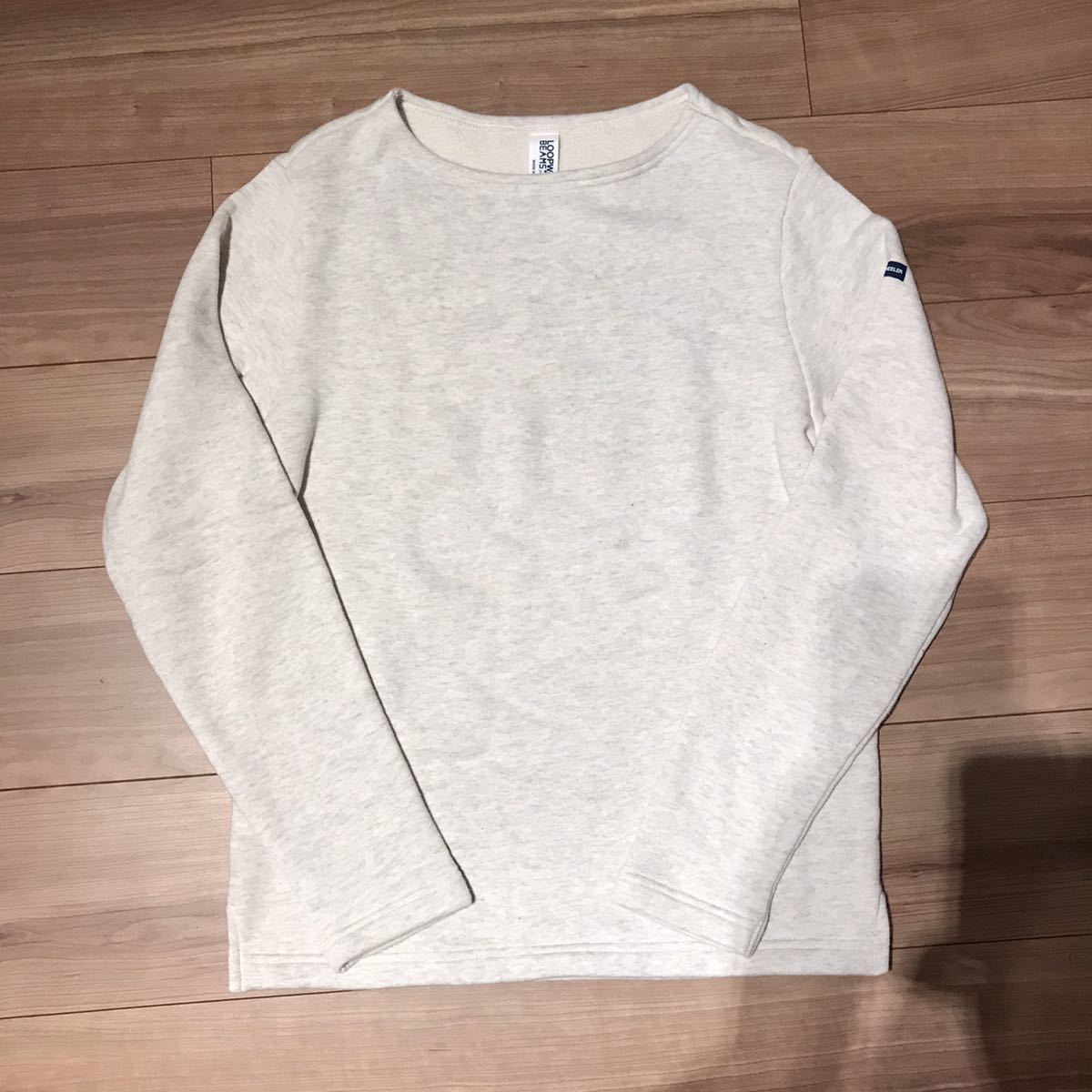 ビームス 別注 ループウィラー ボートネック スウェット オートミール S loopwheeler beams(トレーナー)｜売買されたオークション情報、yahooの商品情報をアーカイブ公開 ...