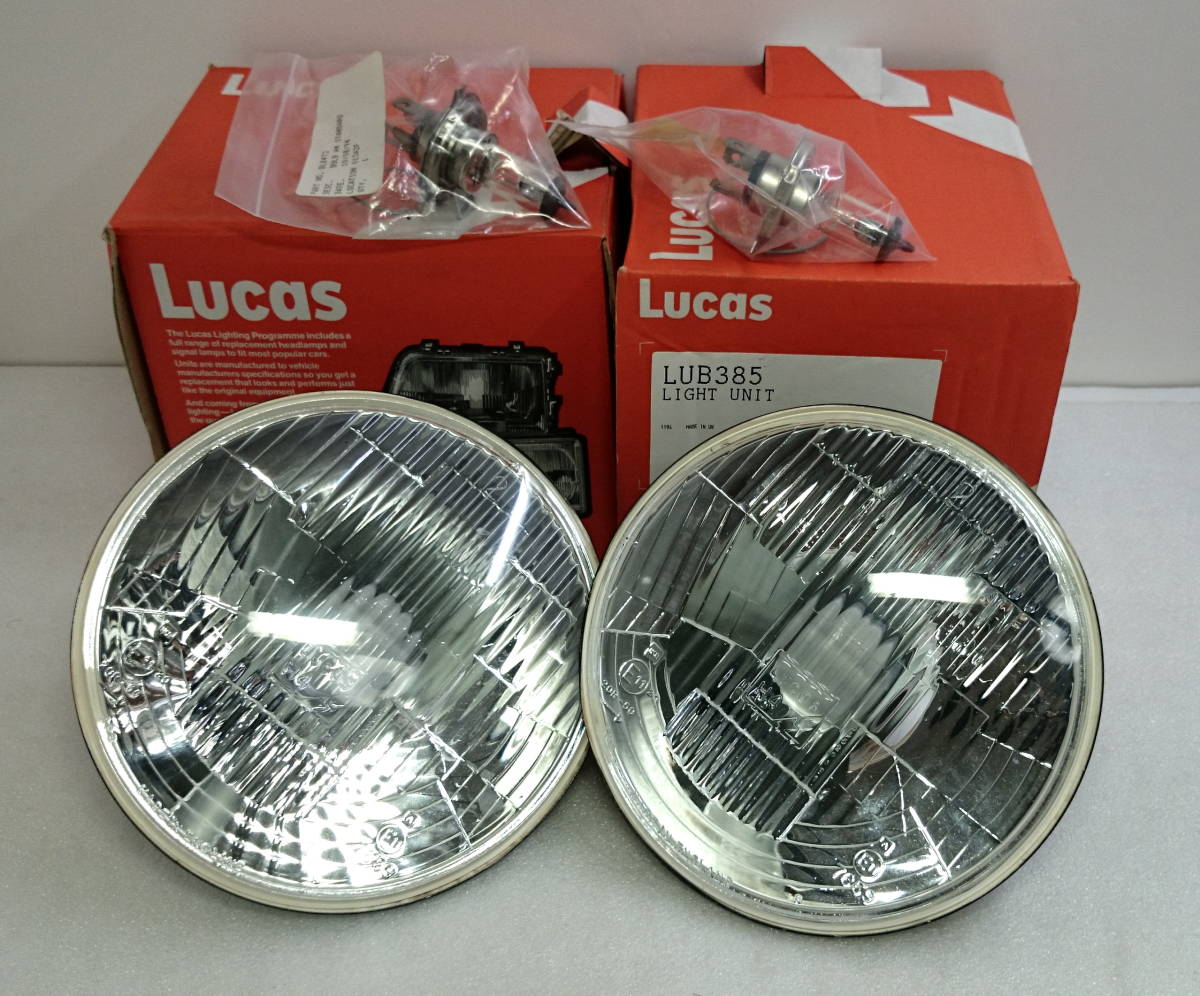 Lucas ルーカス ヘッドライト H4 バルブ ポジション付き 2灯セット LUB385 7659(ライト)｜売買されたオークション情報 ...