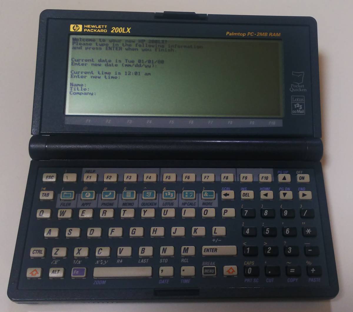 HP-200LX み 本体のみ(その他)｜売買されたオークション情報、yahooの商品情報をアーカイブ公開 - オークファン（aucfan.com）