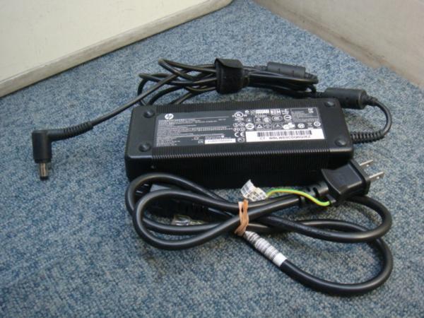 純正 HP ACアダプター ADAPTER 18.5V~6.5A PPP016H 動作済外径約7.4mm/内径約5.0mm センターピンあり ...