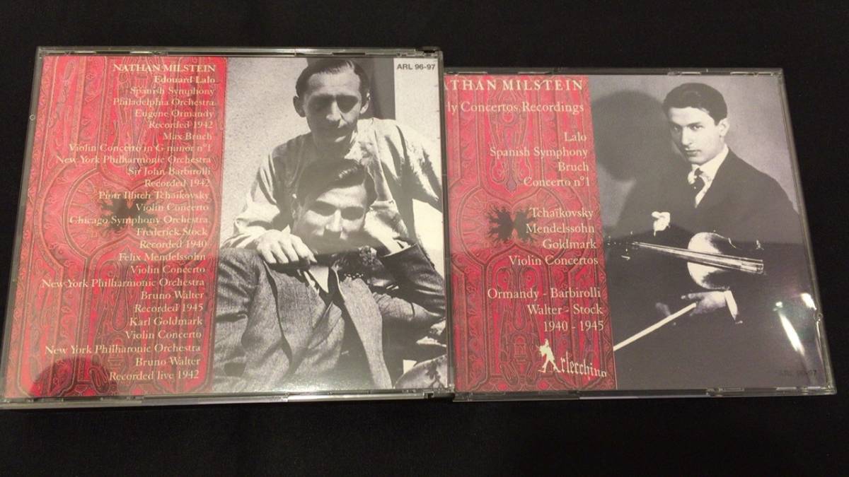 輸入版CD99 Tchaikovsky/Mendelsshon/Goldmark Nathan Milstein/1940~1942年 検 ...