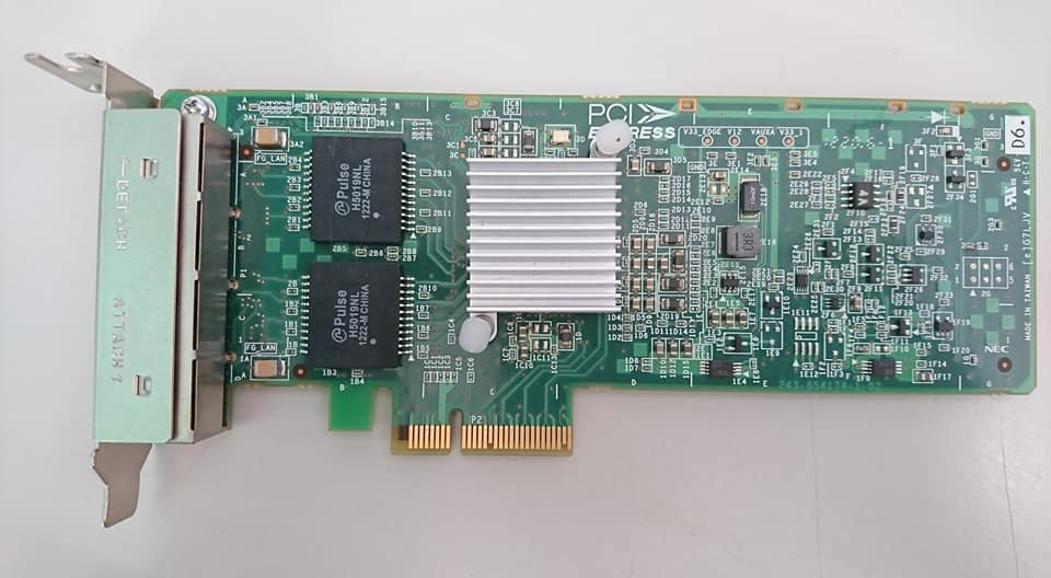 NEC Quad Port Gigabit NIC 4x 1000BASE-T NEC N8104-133 lowprofile(LANカード ...