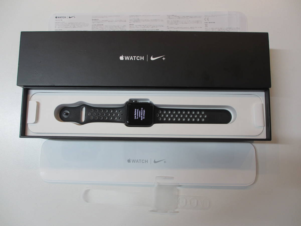 時計祭 アップルウォッチ Nike+ シリーズ2 38mm Apple Watch SERIES 2 Model A1757 ナイキ プラス ...