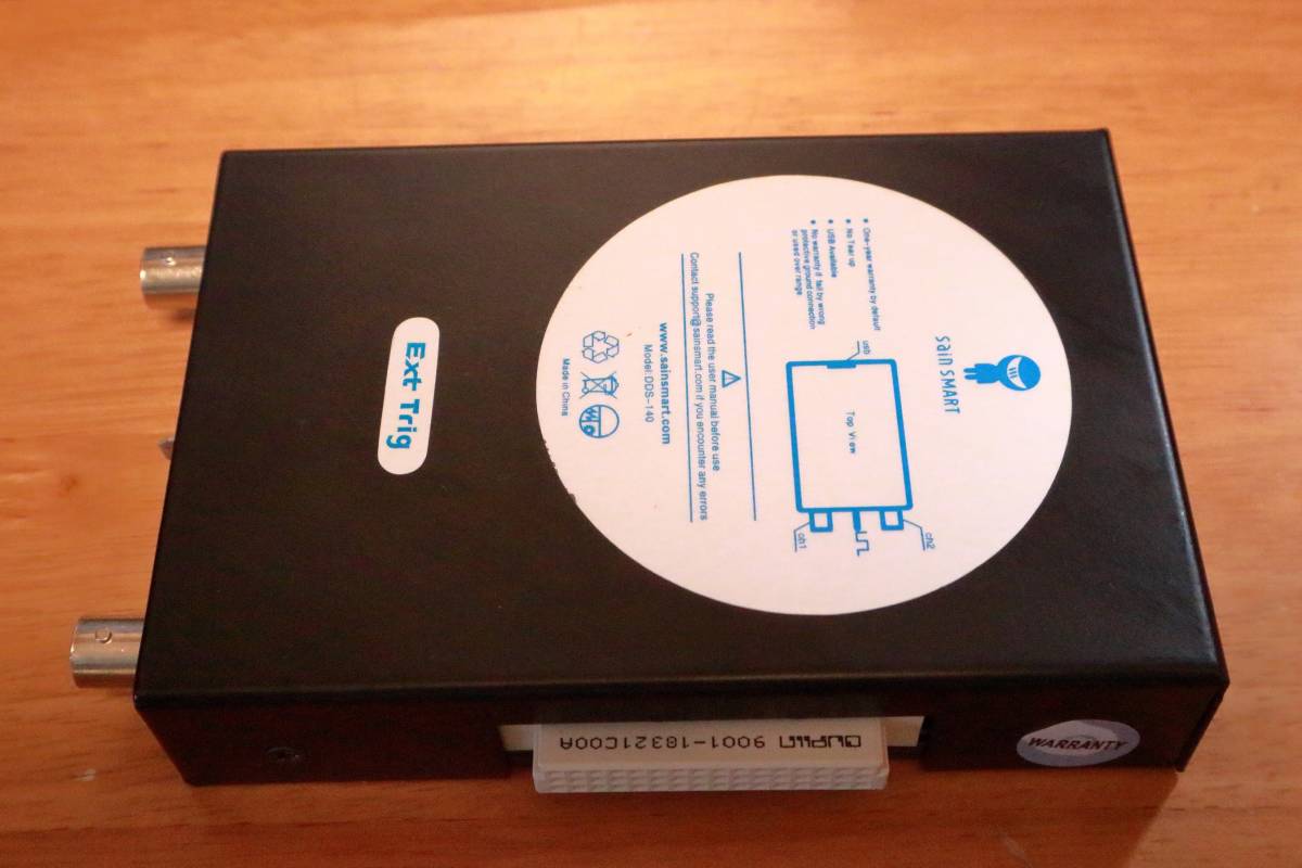 2ch USB オシロスコープ DDS-140 付属プローブ＆USBケーブル付き(電気計測器)｜売買されたオークション情報、yahooの商品情報をアーカイブ公開 - オークファン（aucfan ...