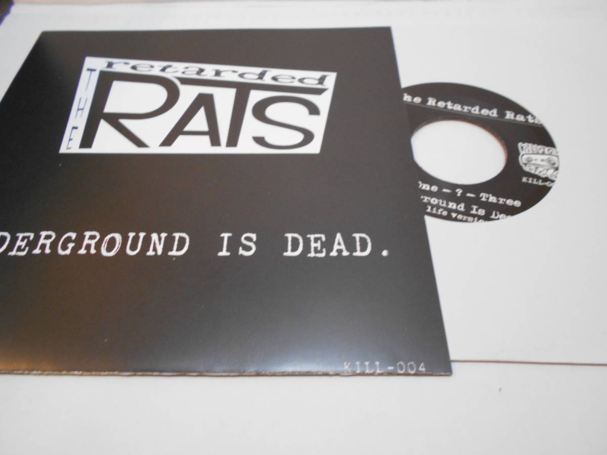 EP3枚以上 THE RETARDED RATS / UNDERGROUND IS DEAD / Psychobilly Garage ...
