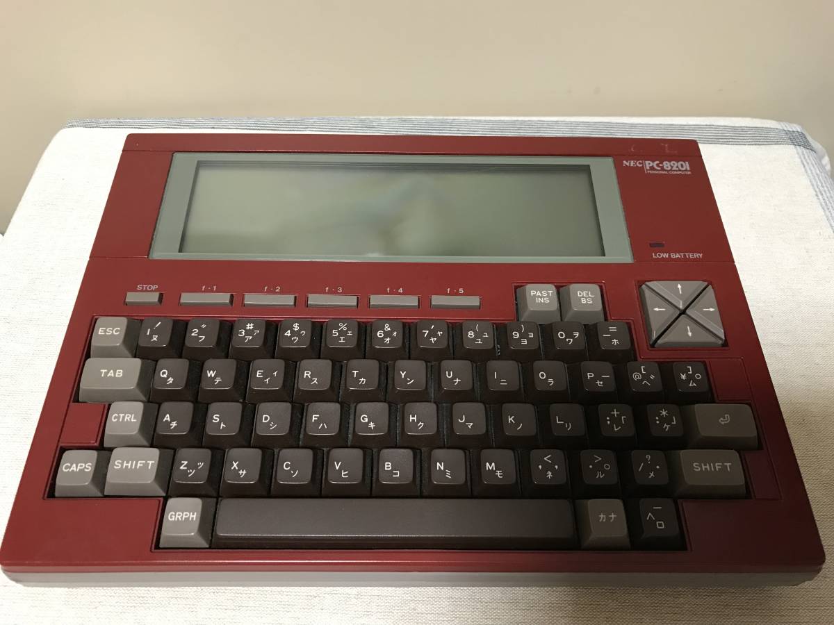 NEC PC-8201 品ジャンク(その他)｜売買されたオークション情報、yahooの商品情報をアーカイブ公開 - オークファン（aucfan ...