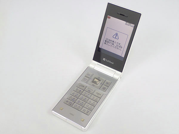 SoftBank 740SC ホワイト 白 バッテリー膨張 ガラケー 携帯電話 ケータイ SAMSUNG 制限〇 一括購入 EHA339-19 ...