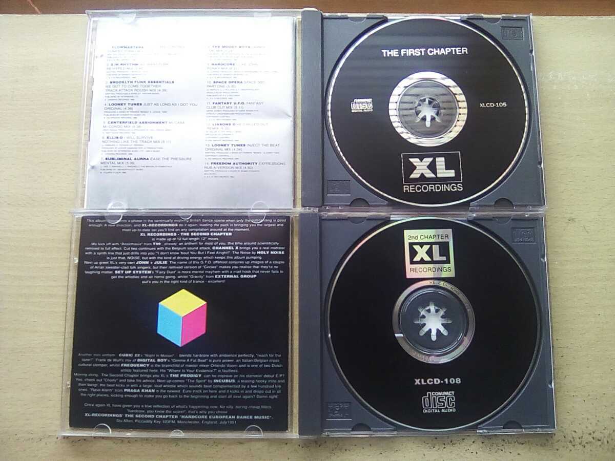 XL Recordings アルバムCD2枚セット The First Chapter & The Second Chapter 90sハードコア テクノ T99/Praga Khan ...