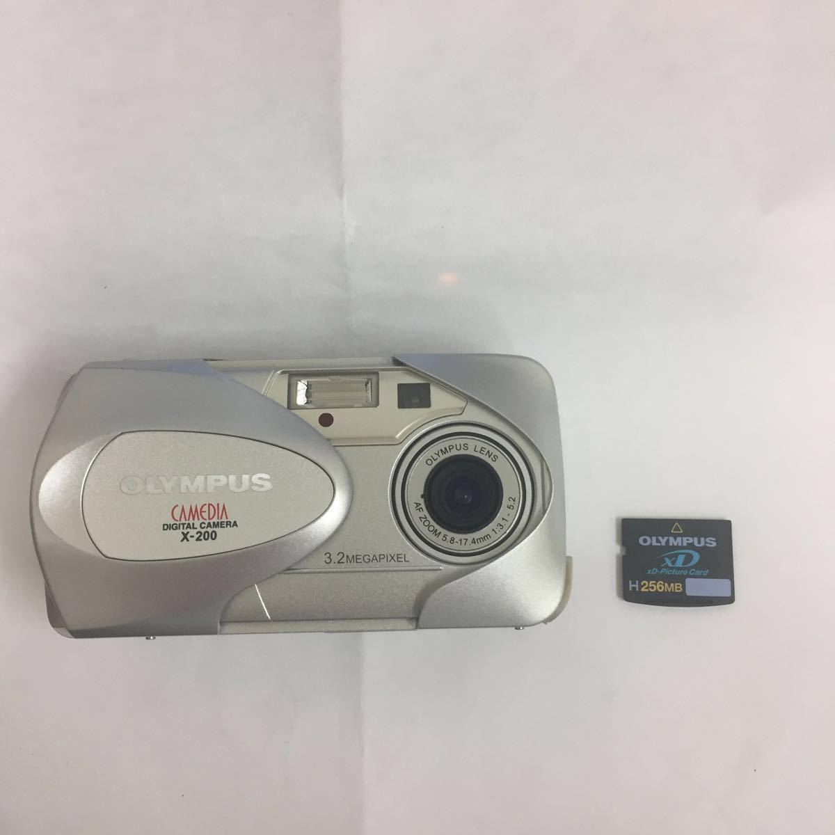 24616 0709M OLYMPUS OPTICAL CO LTD MODEL NO X-200 DIGITAL CAMERA DS 3V ...