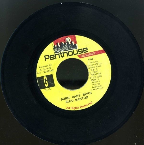 Dis Ya Time Riddim Buju Banton - Burn Baby Burn NO564 A0696(レゲエ)｜売買された ...