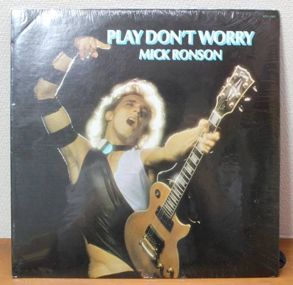 SEALED promoプロモUSオリジナル激レアLP Mick Ronsonミック ロンソンPlay Don't Worry David ...