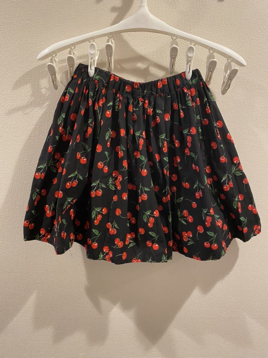 globalwork さくらんぼ柄ギャザーフレアスカートsize XXL 130くらい(130（125～134cm）)｜売買されたオークション情報、yahooの商品情報をアーカイブ公開 ...