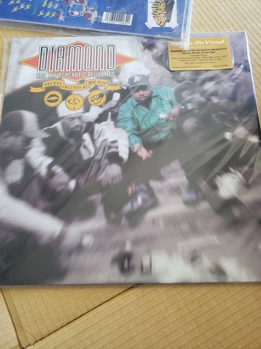 LP2枚組 DIAMOND & PSYCHOTIC NEUROTICS STUNTS BLUNTS & HIP HOP 2LP kiyo ...