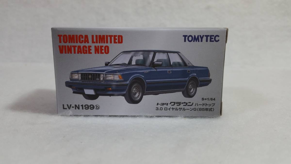 トミカリミテッドLV-N199b トヨタ クラウン ハードトップ3.0 ロイヤルサルーンG 85年式 紺 未展示(トミカリミテッド)｜売買され ...