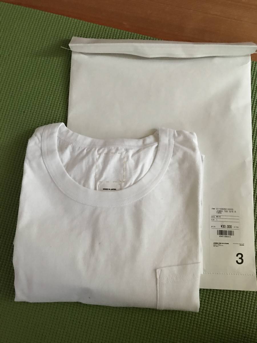 visvim JUMBO TEE S/S STARS color WHITE size 3 スポットアイテム ヴィズヴィム visvim(トップス)｜売買されたオークション情報、yahooの ...