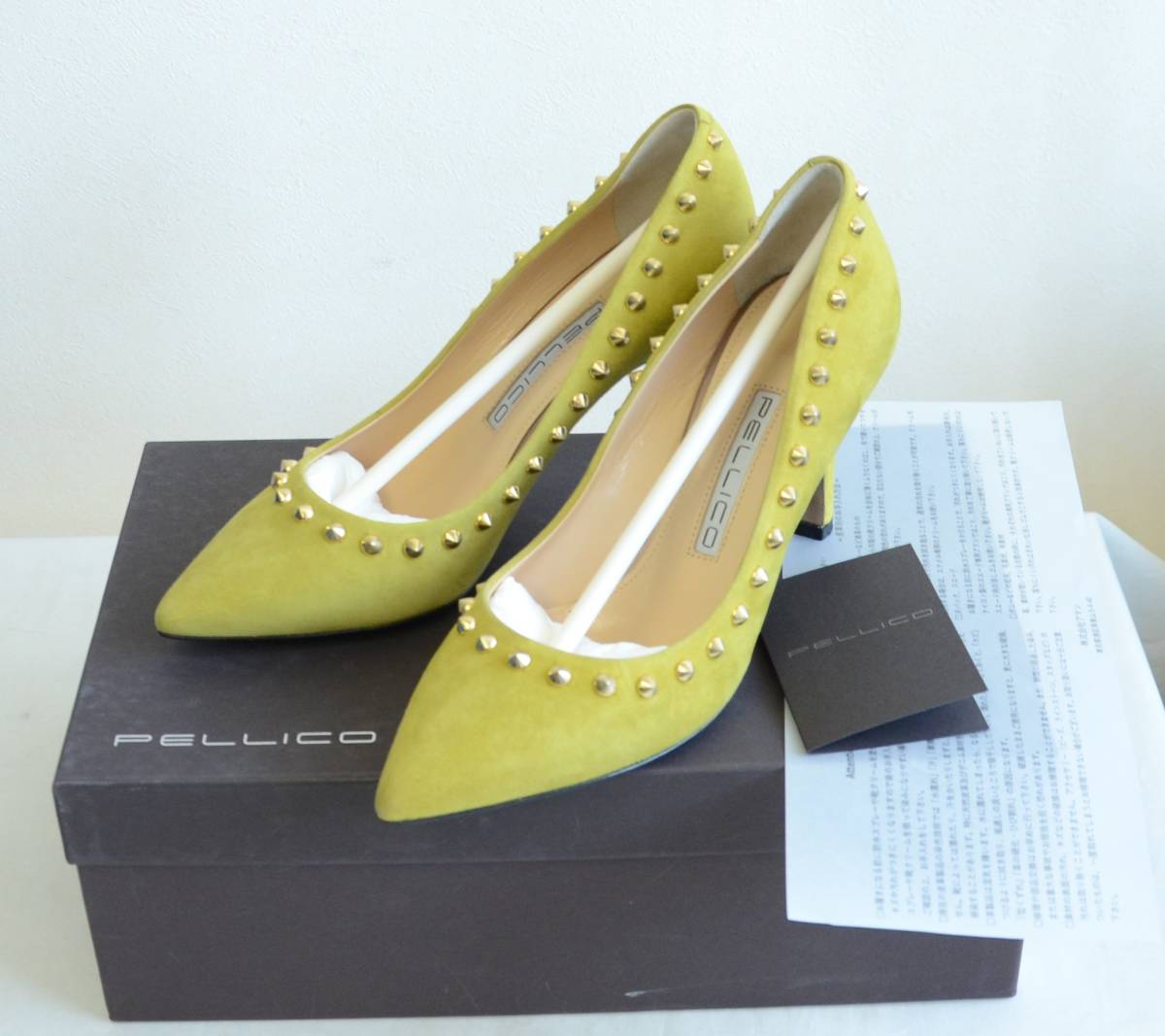 PELLICO ペリーコ ANDREA 80SC スエード パンプス スタッズ 34(22.0cm以下)｜売買されたオークション情報、yahooの商品情報をアーカイブ公開 - オークファン ...