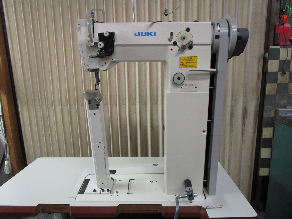 工業用ミシン ハイポスト一本針本縫い総合送り 左釜 JUKI PLC－1690 100Vサーボ(ジューキ)｜売買されたオークション情報 ...